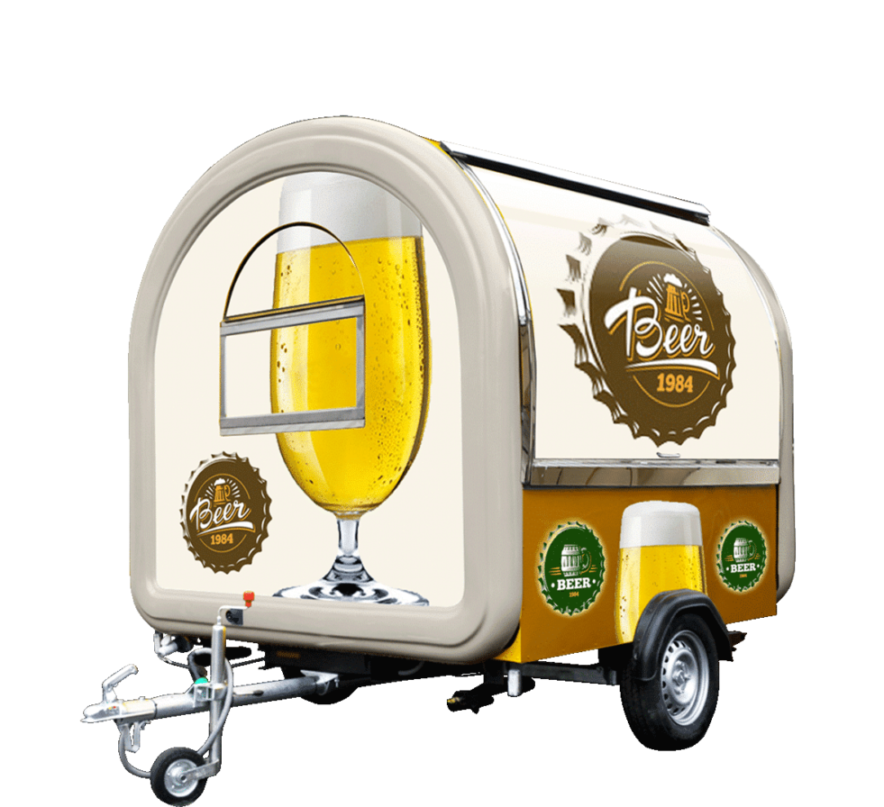 Bierwagen kaufen: preiswerte Alternative zum Ausschankwagen